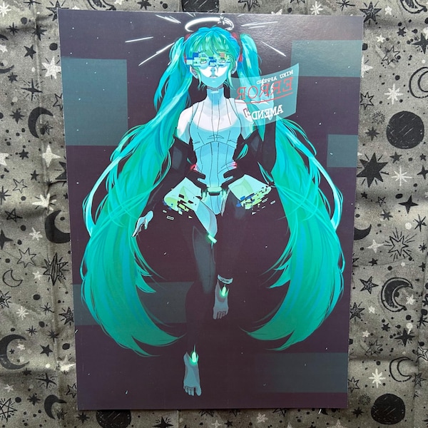 Hatsune Miku Poster - Etsy
