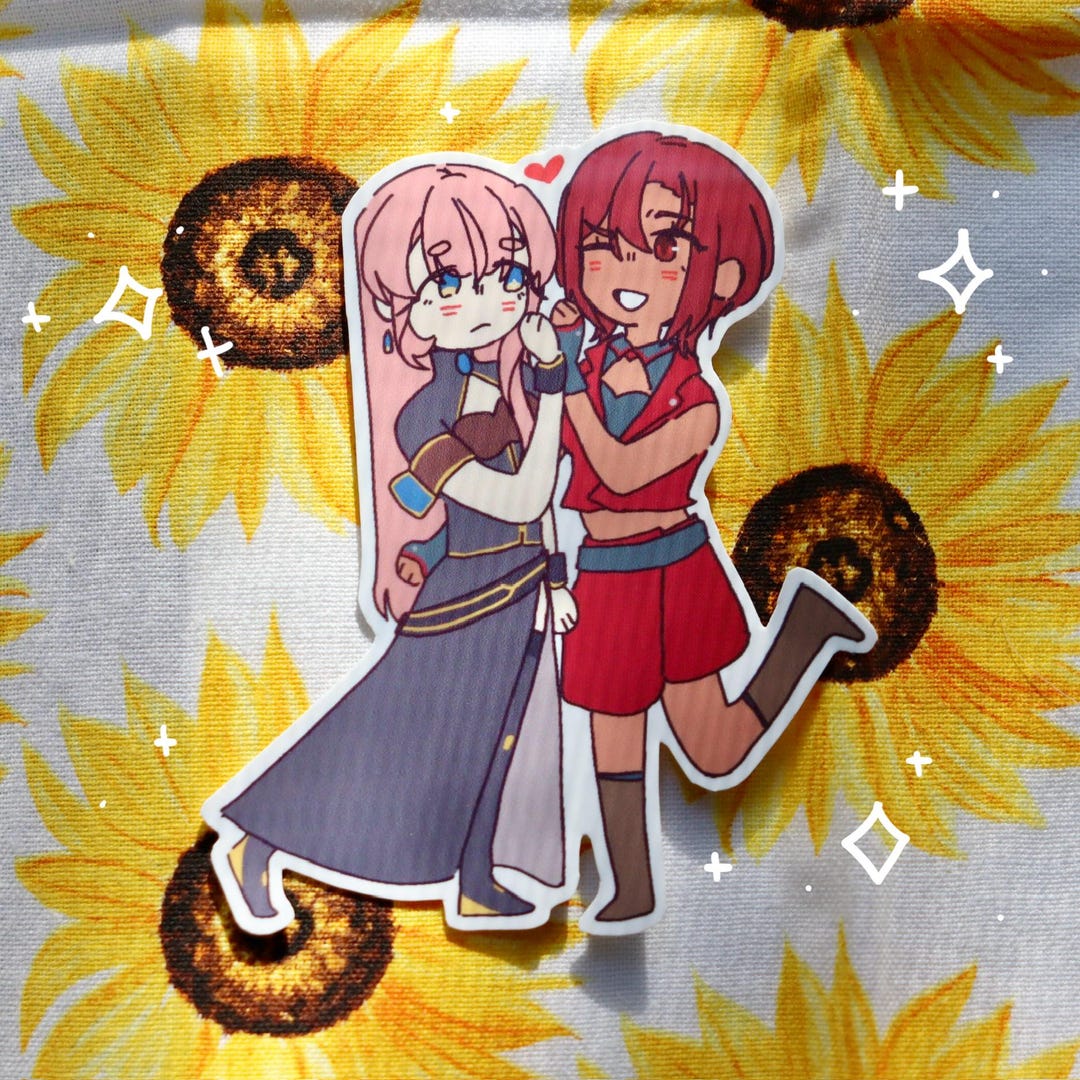 Meiluka Vocaloid Glossy Chibi Sticker - Etsy