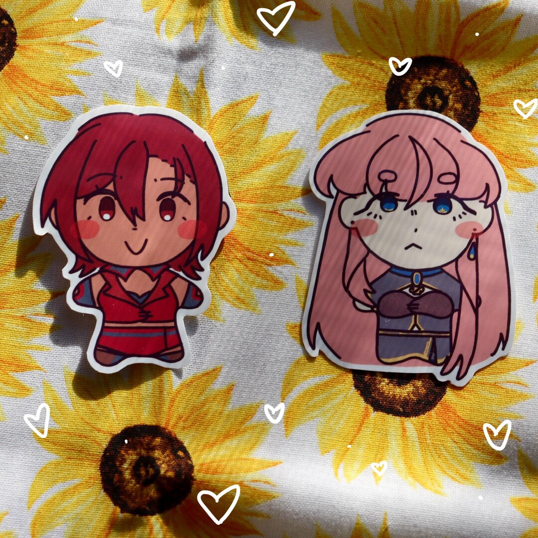 Meiko and Luka Vocaloid Glossy Chibi Gummy Stickers - Etsy