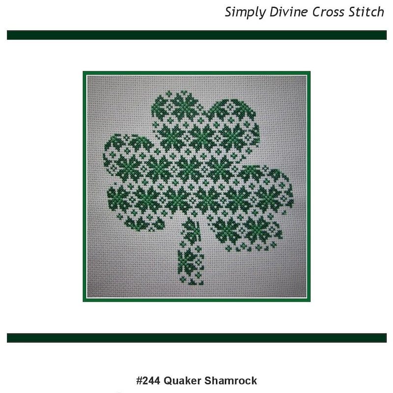 Irish Cross Stitch - Etsy