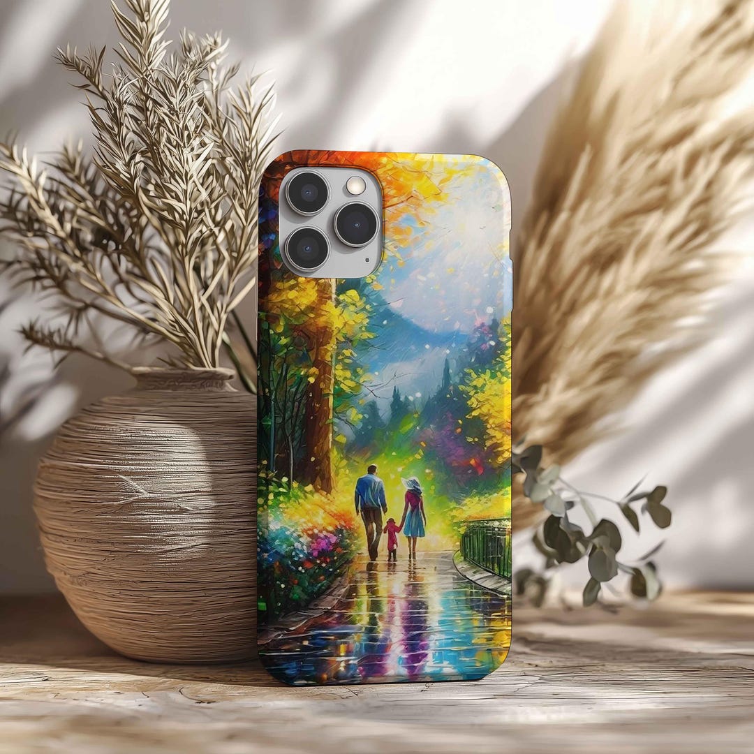 Creative Smartphone Case: Bright AI Art - Protective Durable Cover - Etsy