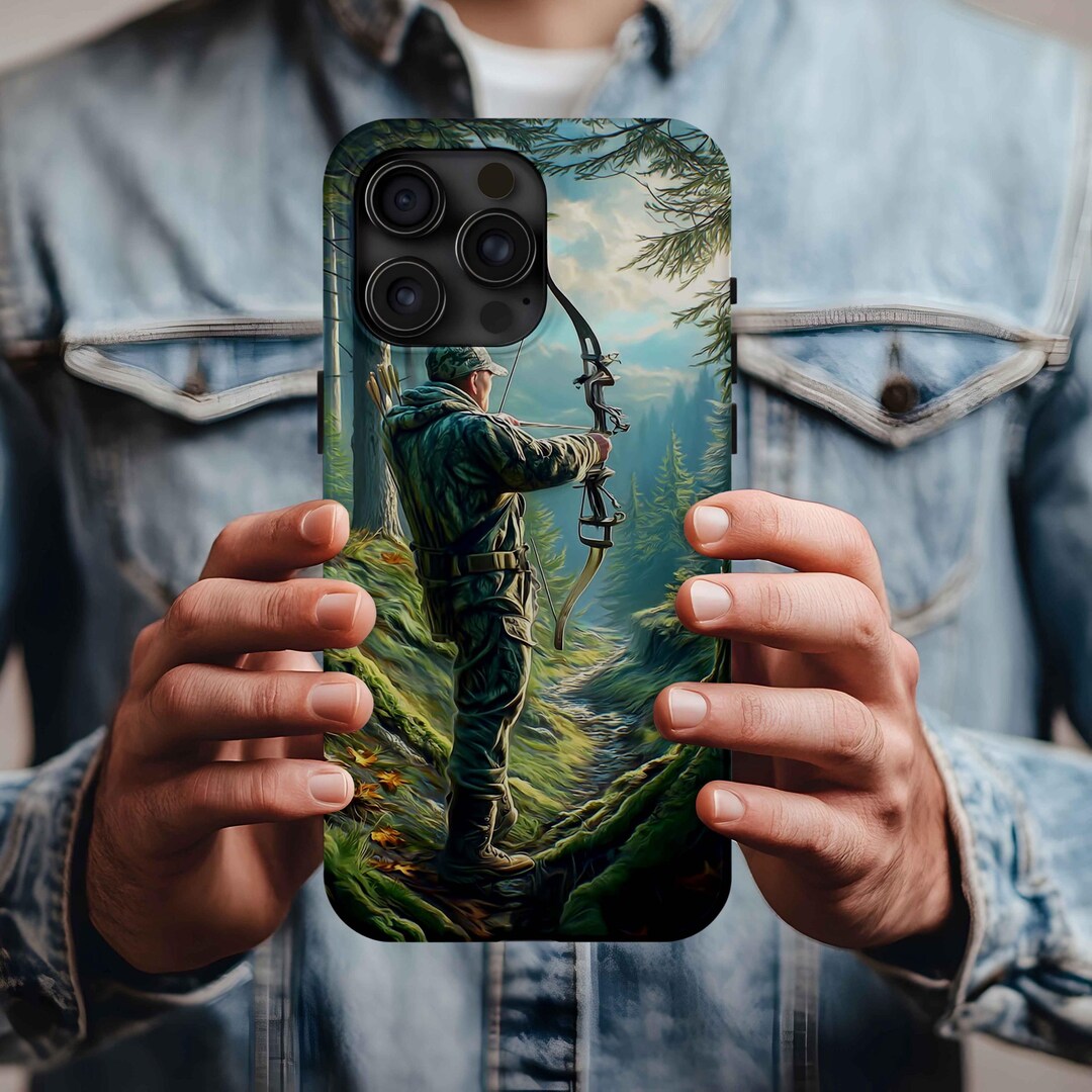 Bow Hunter Phone Case, Rugged Outdoor Design (fits Iphone, Samsung ...