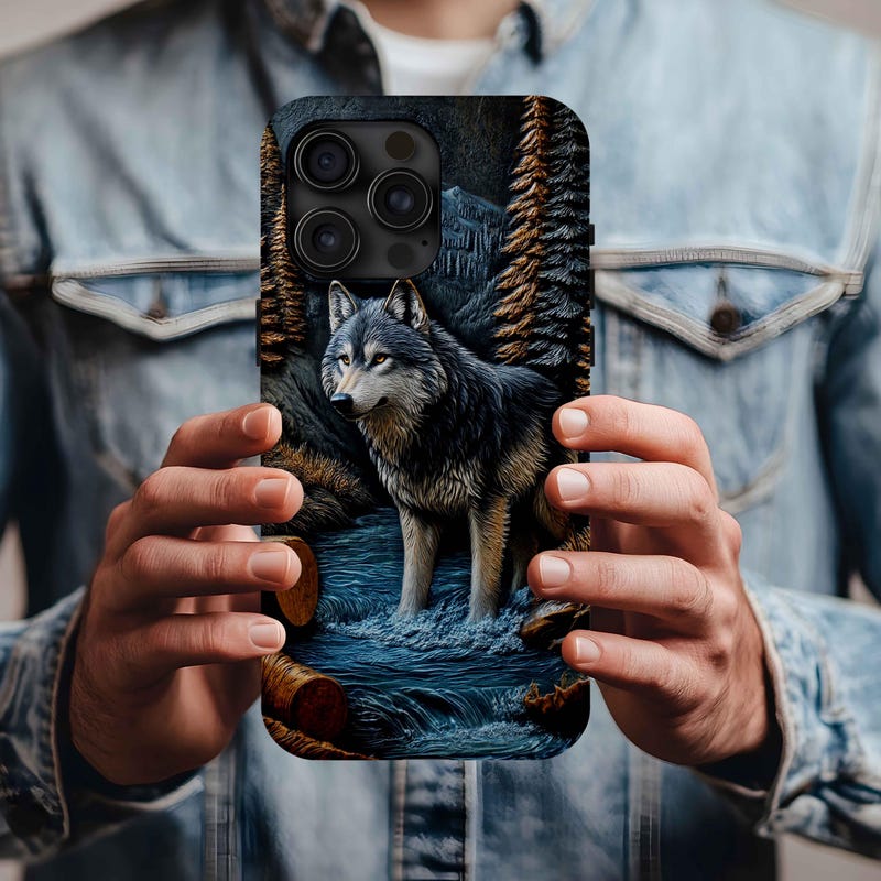 Wolf iPhone Xr Cover - Etsy