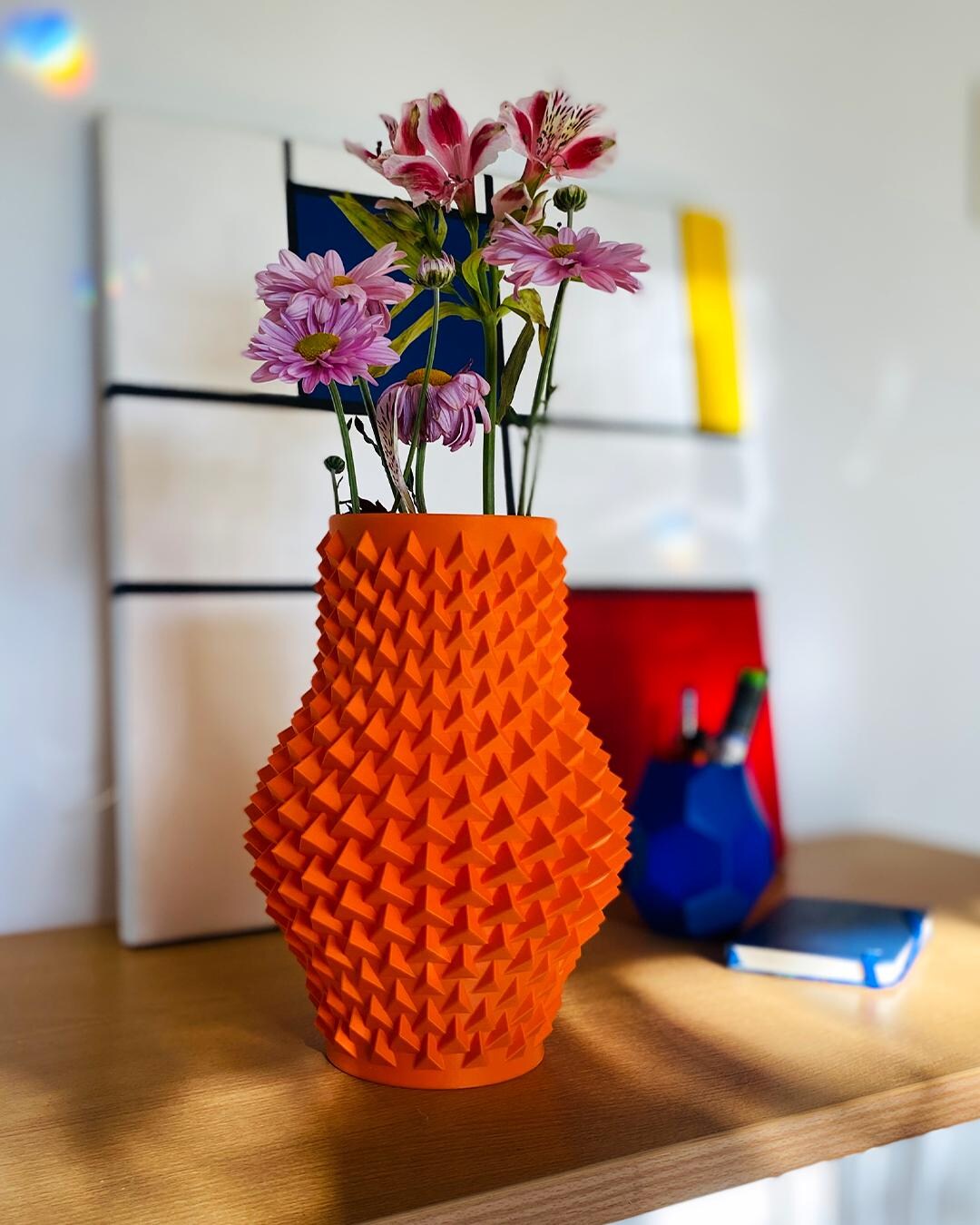 SPIKY | Modern Decorative Vase, Homemade Flower Vase, Geometric Decor ...