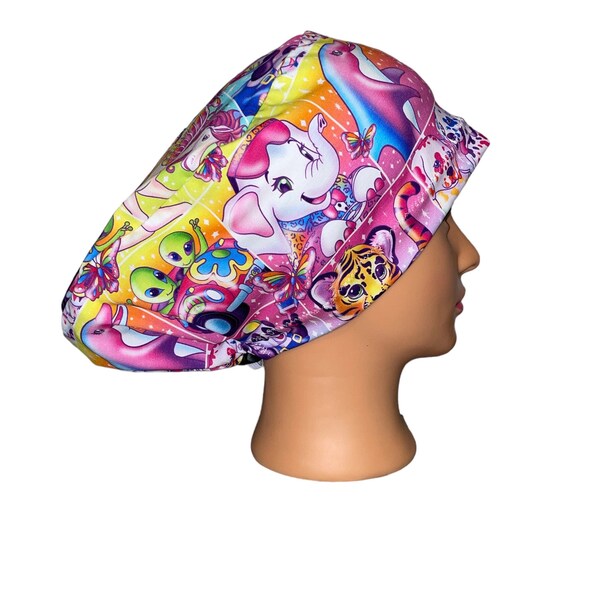 Lisa Frank Scrub Hat - Etsy