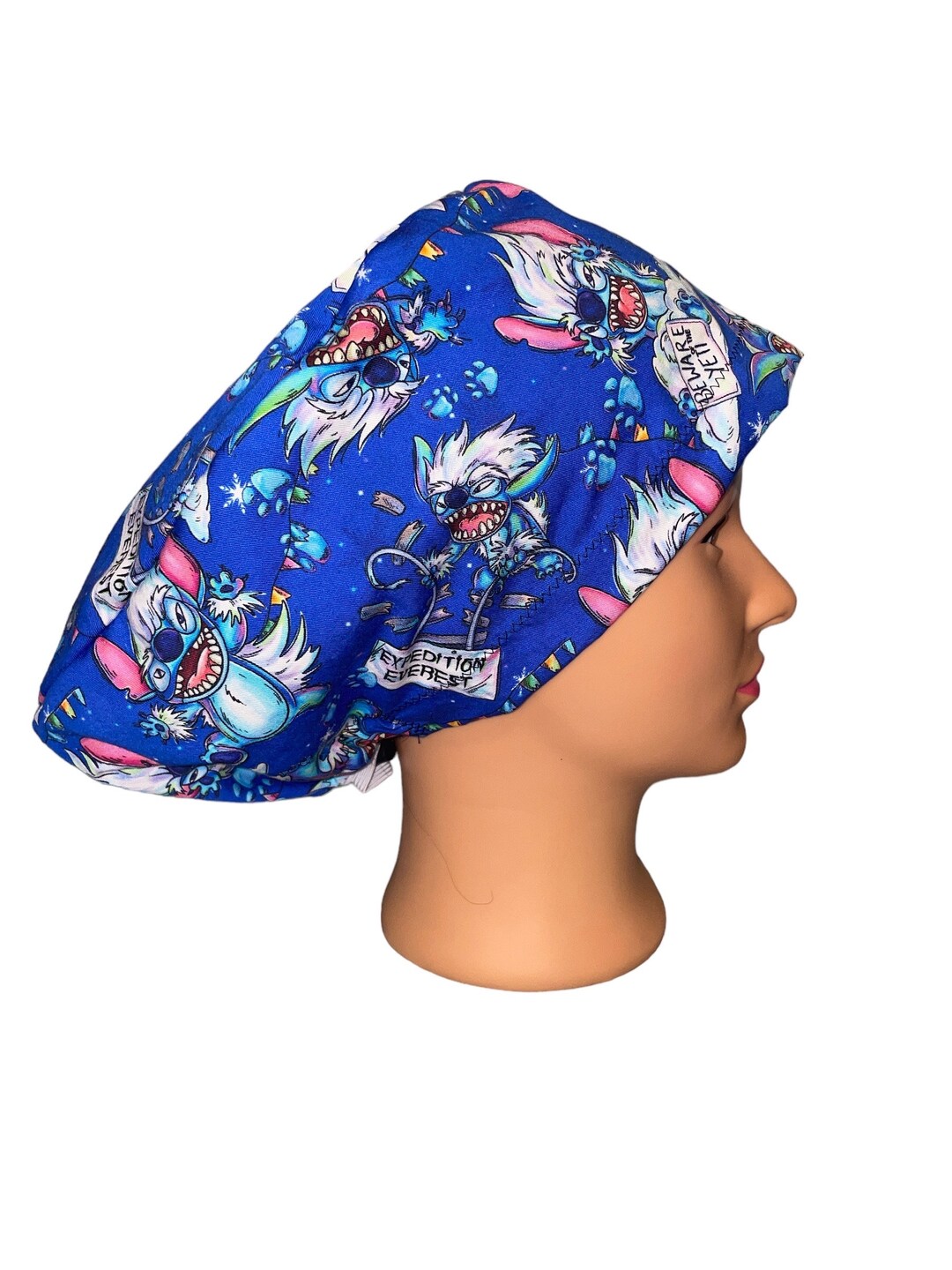 Stitch Everest Yeti Euro Style Scrub Hat - Etsy