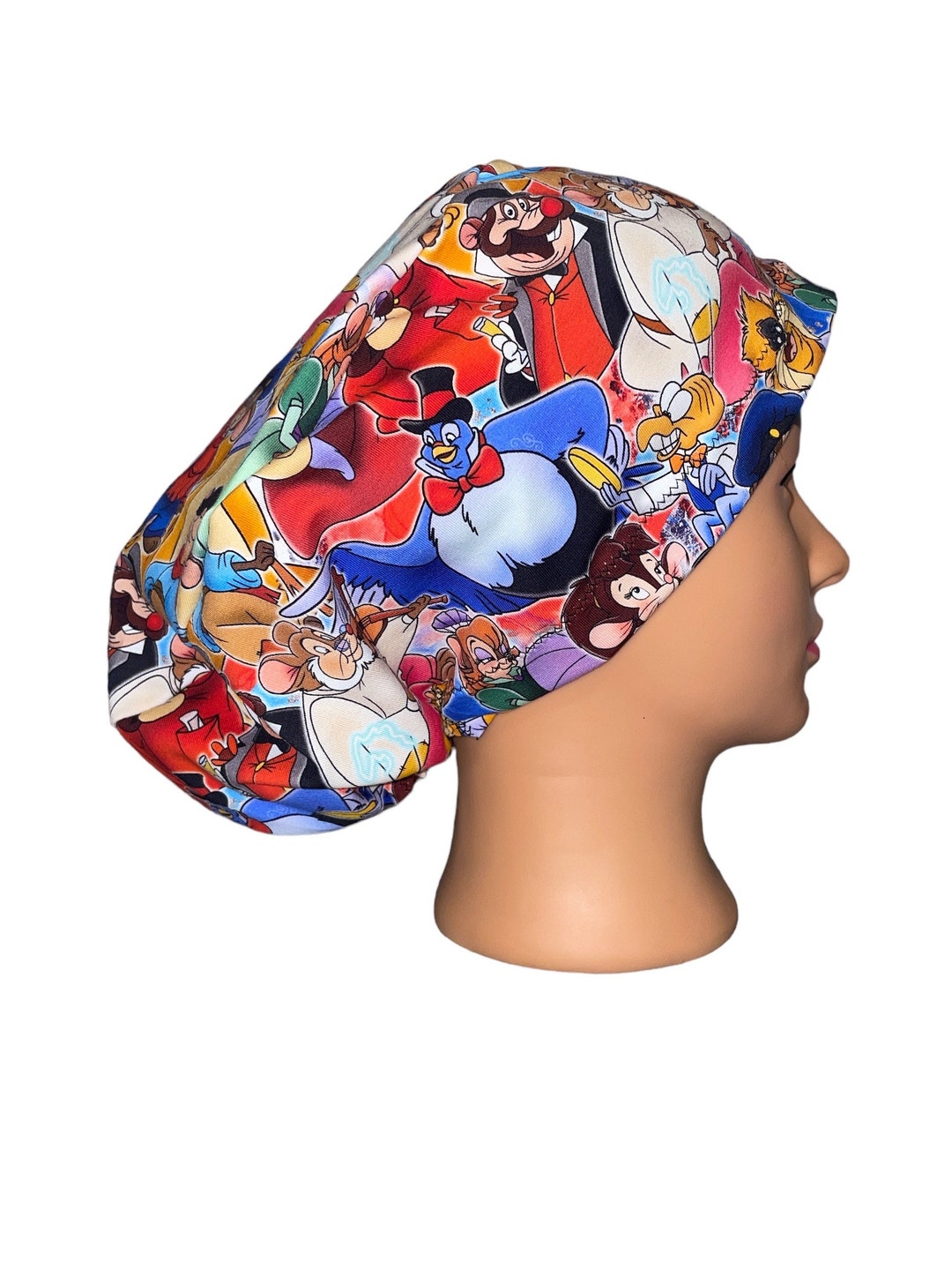 Tails of America Stretchy Euro Style Scrub Hat - Etsy