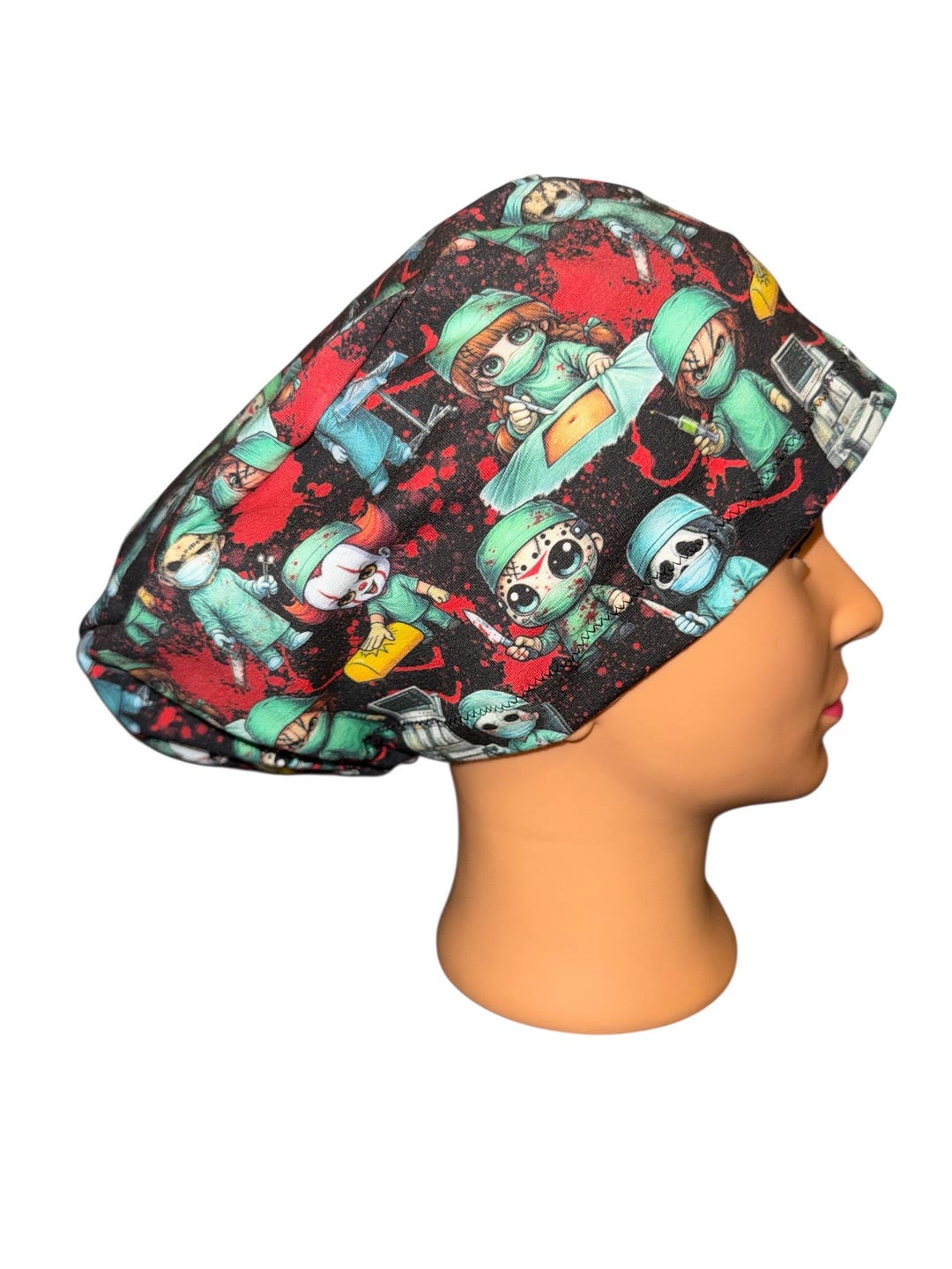 Funny OR Horrors Stretchy Euro Style Scrub Hat - Etsy