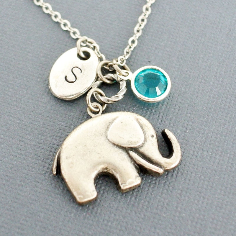 Elephant Necklace - Etsy