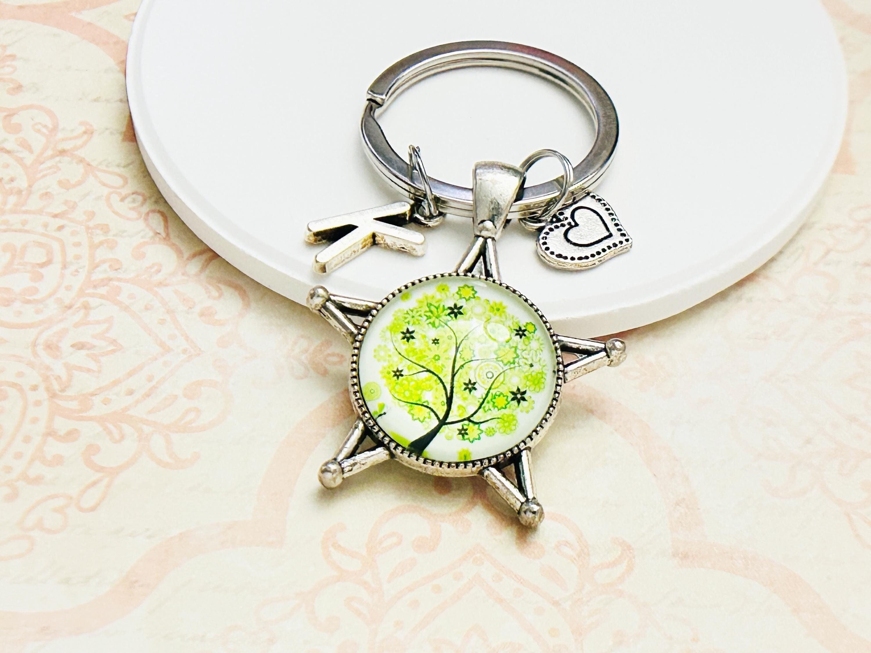 Family Tree Keychain, Personalized Keychain for Girlfriend,tree of Life ...