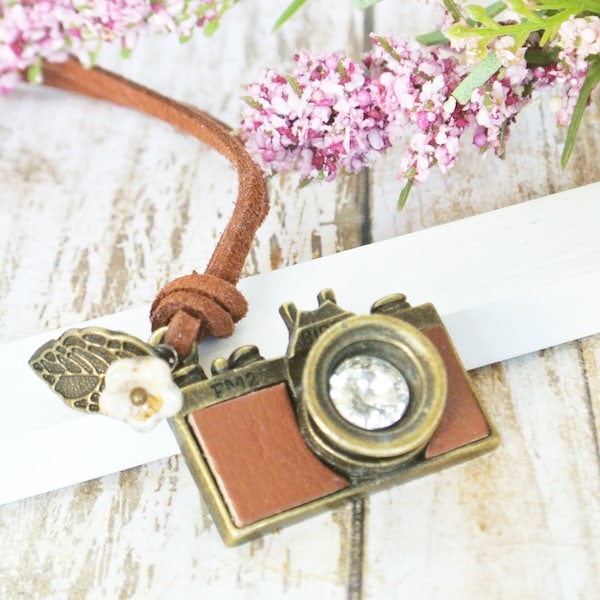 Camera Necklace - Etsy