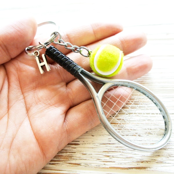 Tennis Keychain - Etsy