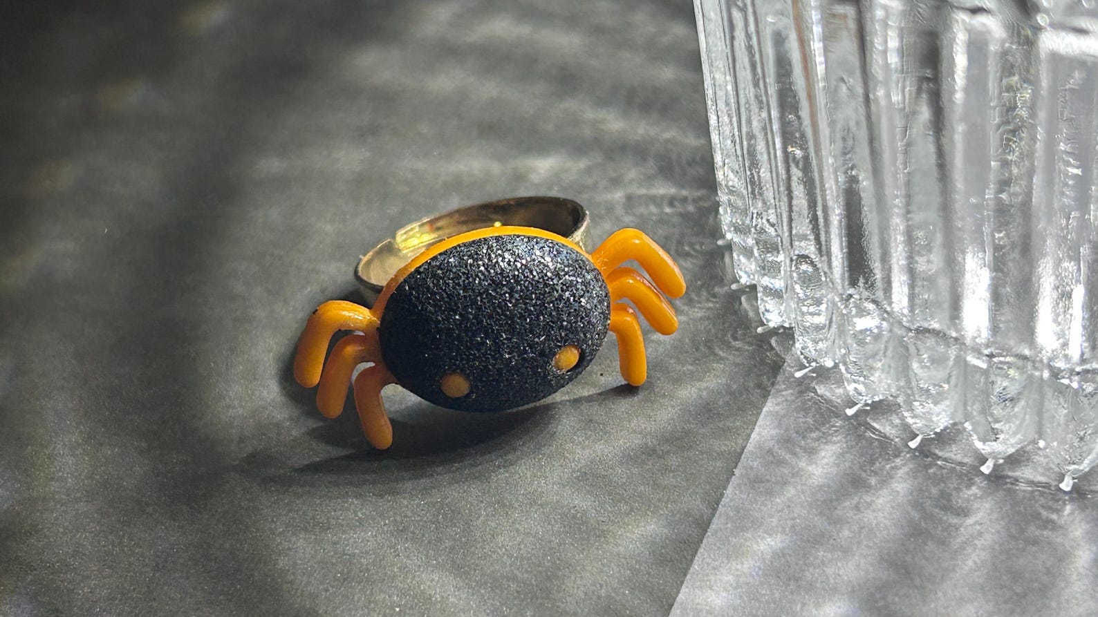 Spider Ring, Halloween Jewelry, Fun Ring, Teen Jewelry - Etsy