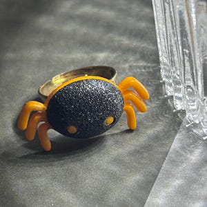 Spider Ring, Halloween Jewelry, Fun Ring, Teen Jewelry - Etsy