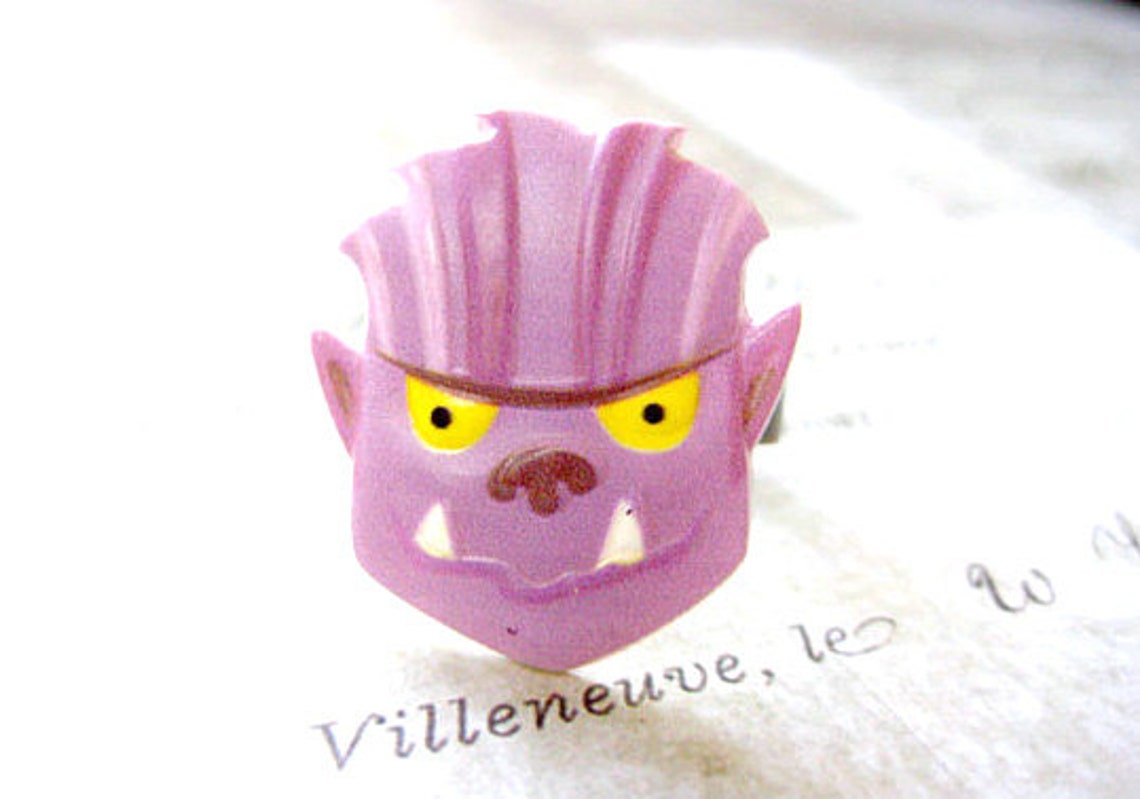 Halloween Ring Werewolf Ring - Etsy