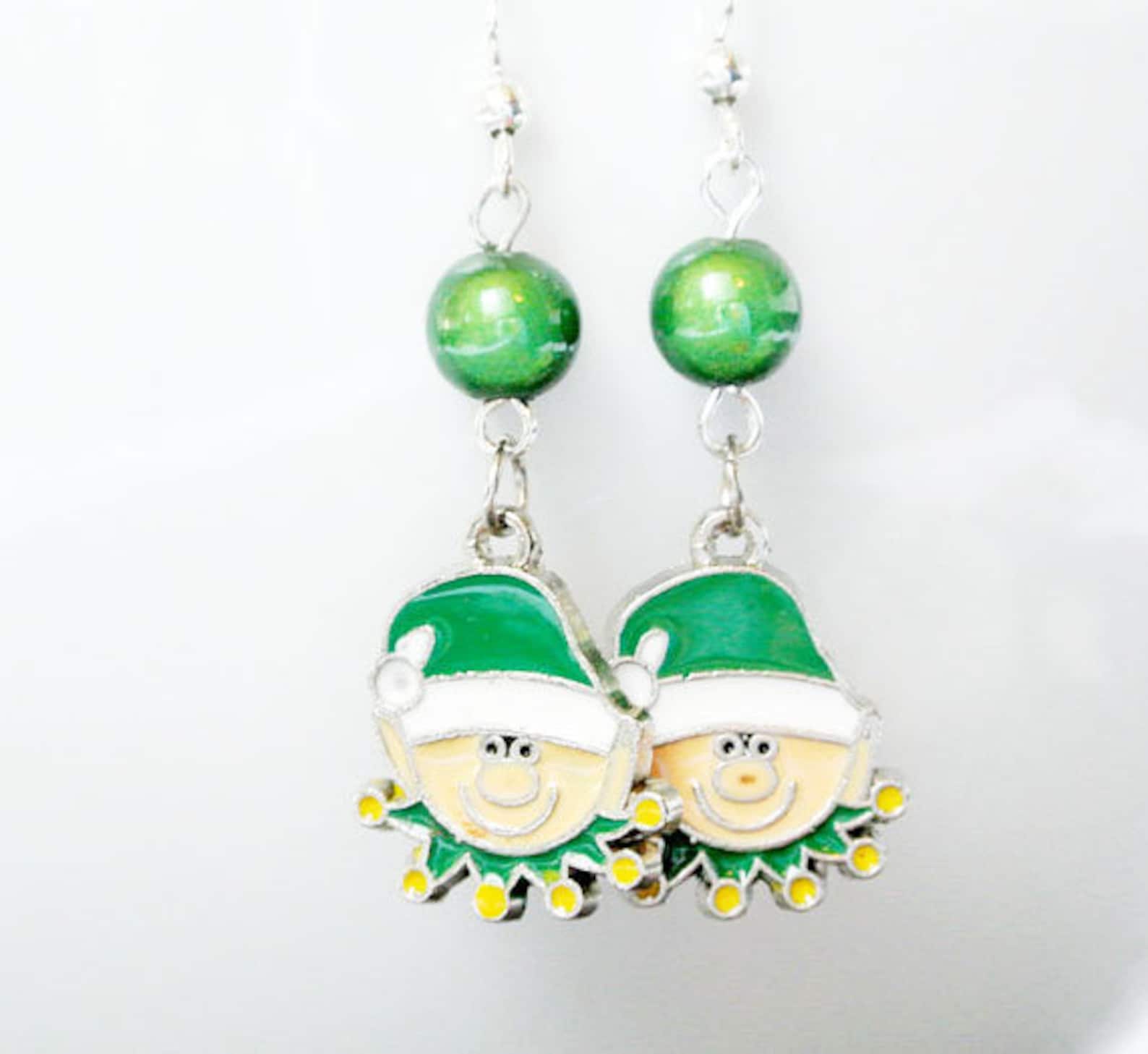 Elf earrings Christmas | Etsy