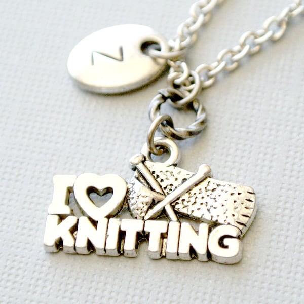 Knitting Necklace - Etsy
