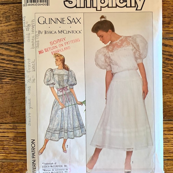 Gunne Sax Pattern - Etsy
