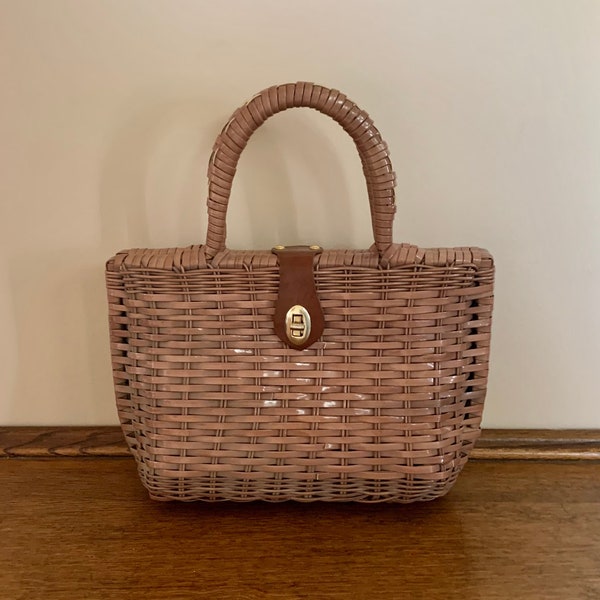 Wicker Basket Purse - Etsy