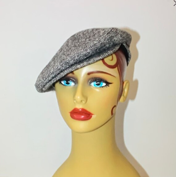 Vintage Tweed Cap Vintage Men's Hat Vintage Wool Flat… - Gem