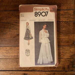 1970s GUNNE SAX by Jessica San Francisco Skirt and Blouse . Vintage ...