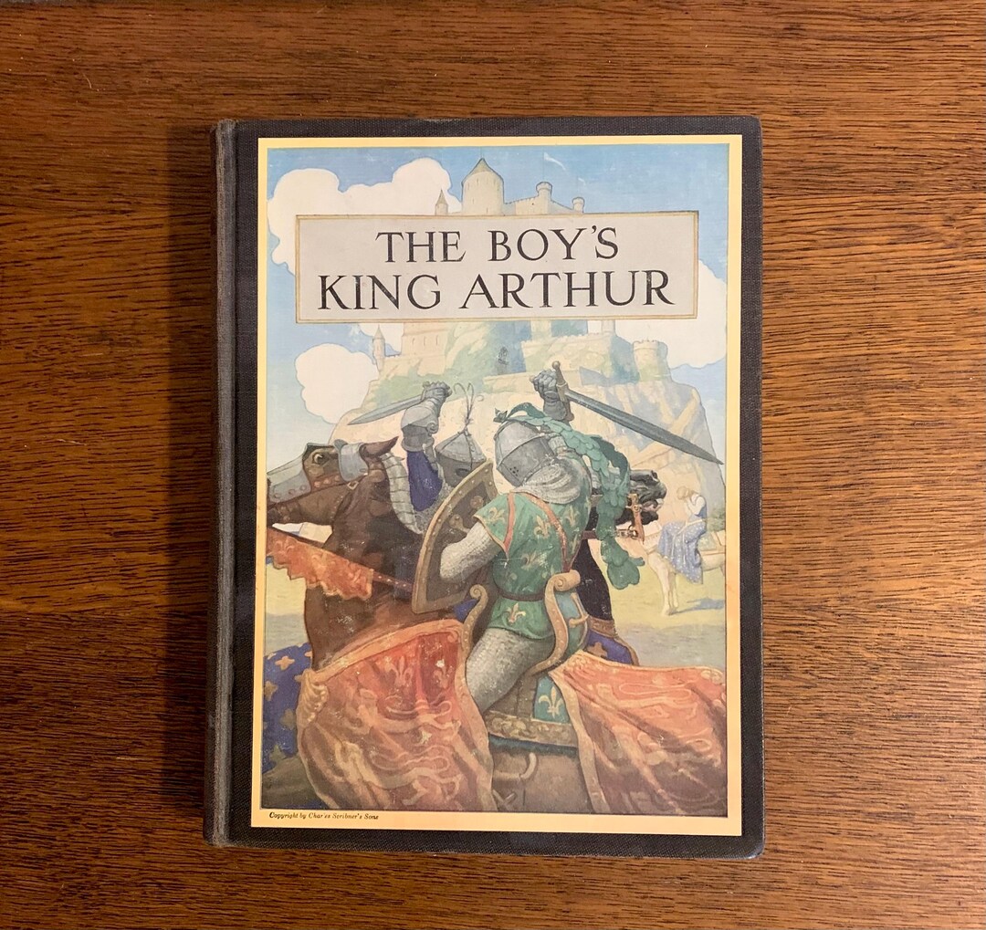 1950s the Boy’s King Arthur Hard Cover Book . Vintage Copyright 1950 ...