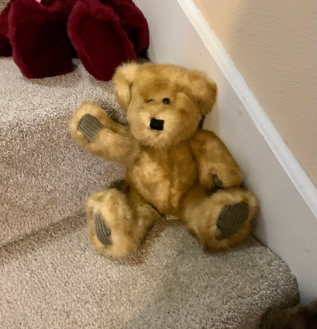 Vintage Dan Dee Plush Stuffed Collectible Teddy Bear . Honey Tan ...