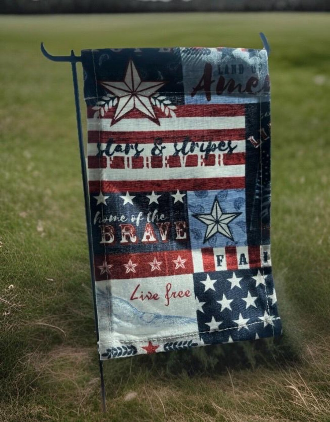 Handmade Garden Flags With Stand- 4x8 Inch - Etsy