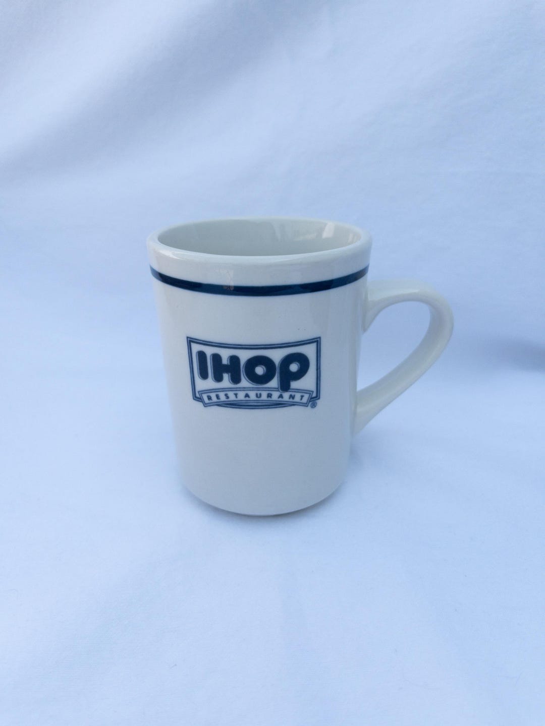 Vintage IHOP Coffee Cup Logo Blue Line 4" Oneida C-14 - Etsy