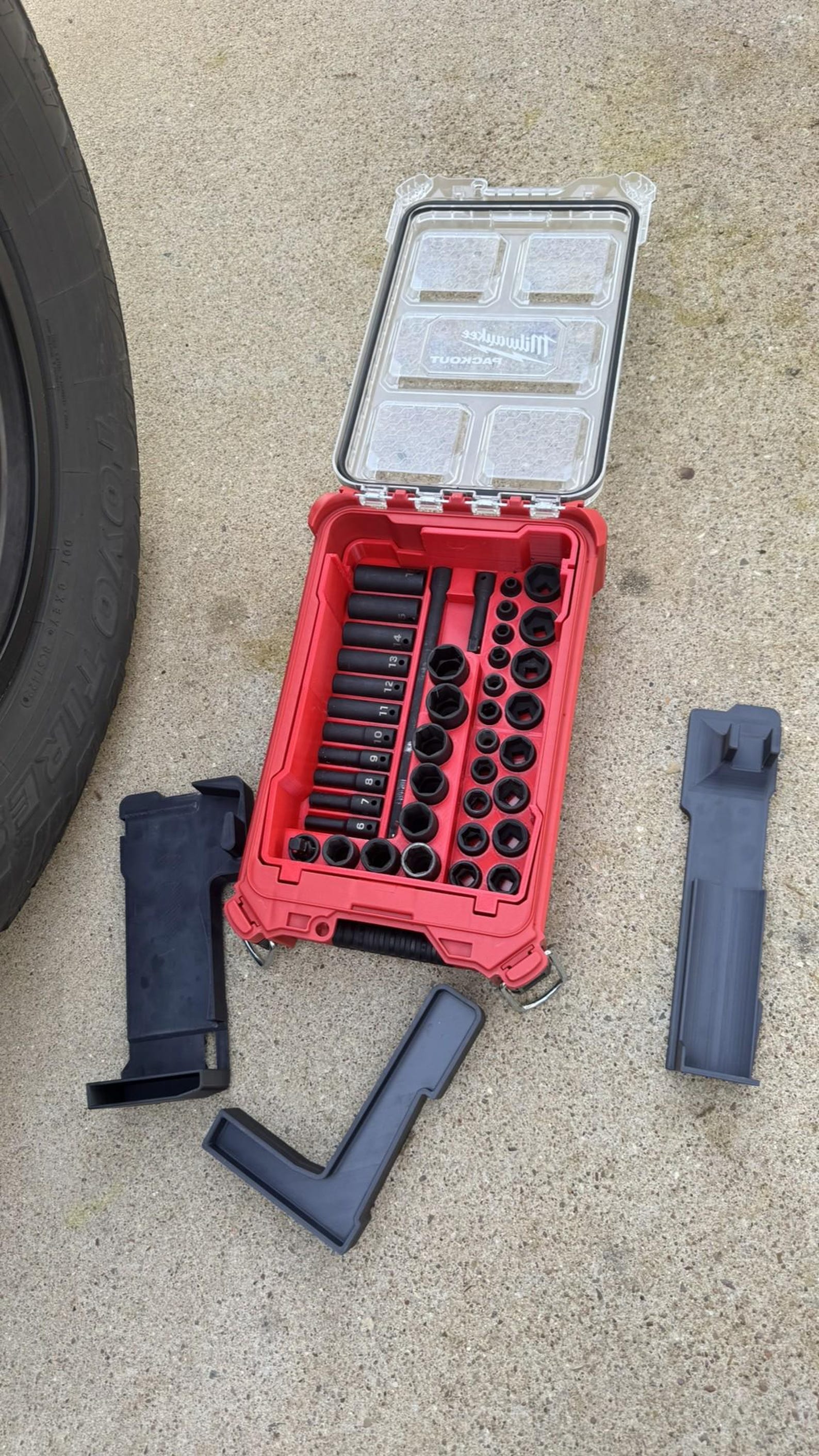 DIGITAL DOWNLOAD Milwaukee Packout Insert 3/8 Kit - Stubby Impact Gen 2 ...