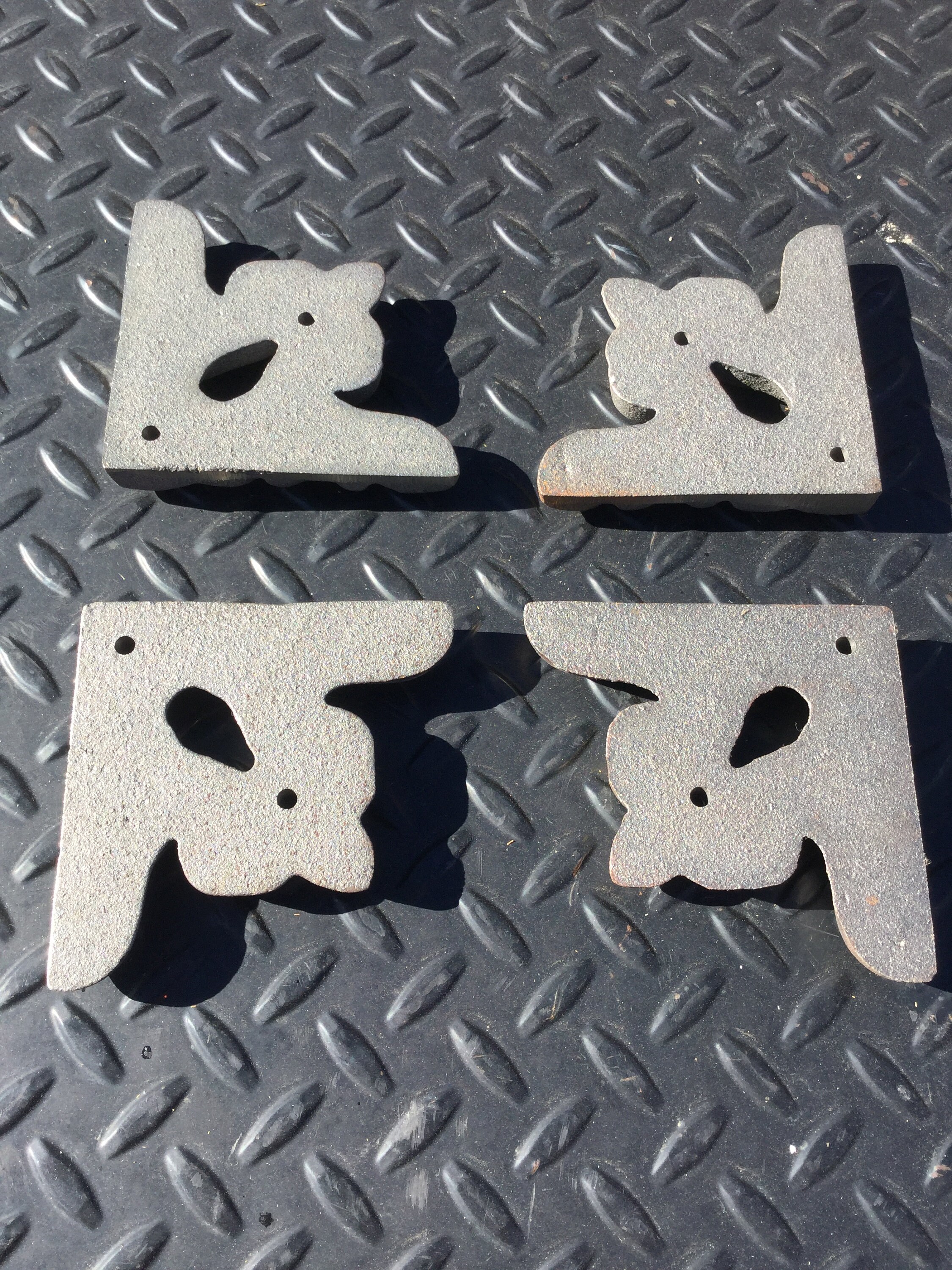 Cast Iron Frame Corners / Cast Iron Frame Embellishments / Frame ...