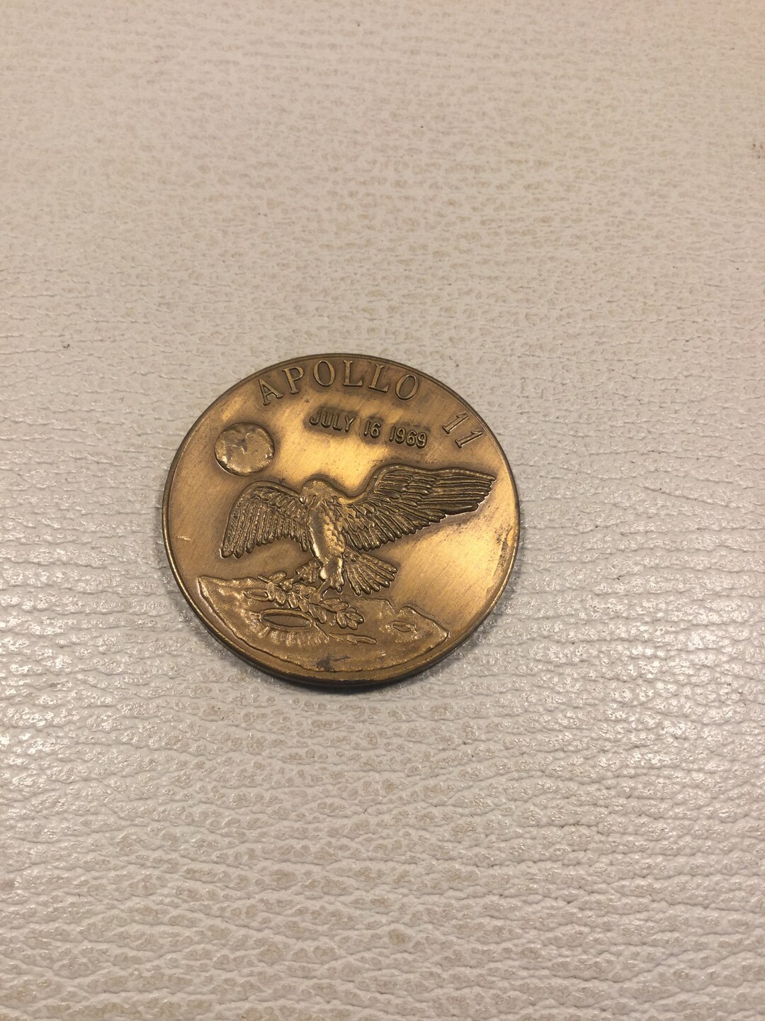 Apollo 11 Coin / Project Apollo Coin / 1969 Apollo 11 Coin / NASA Coin ...