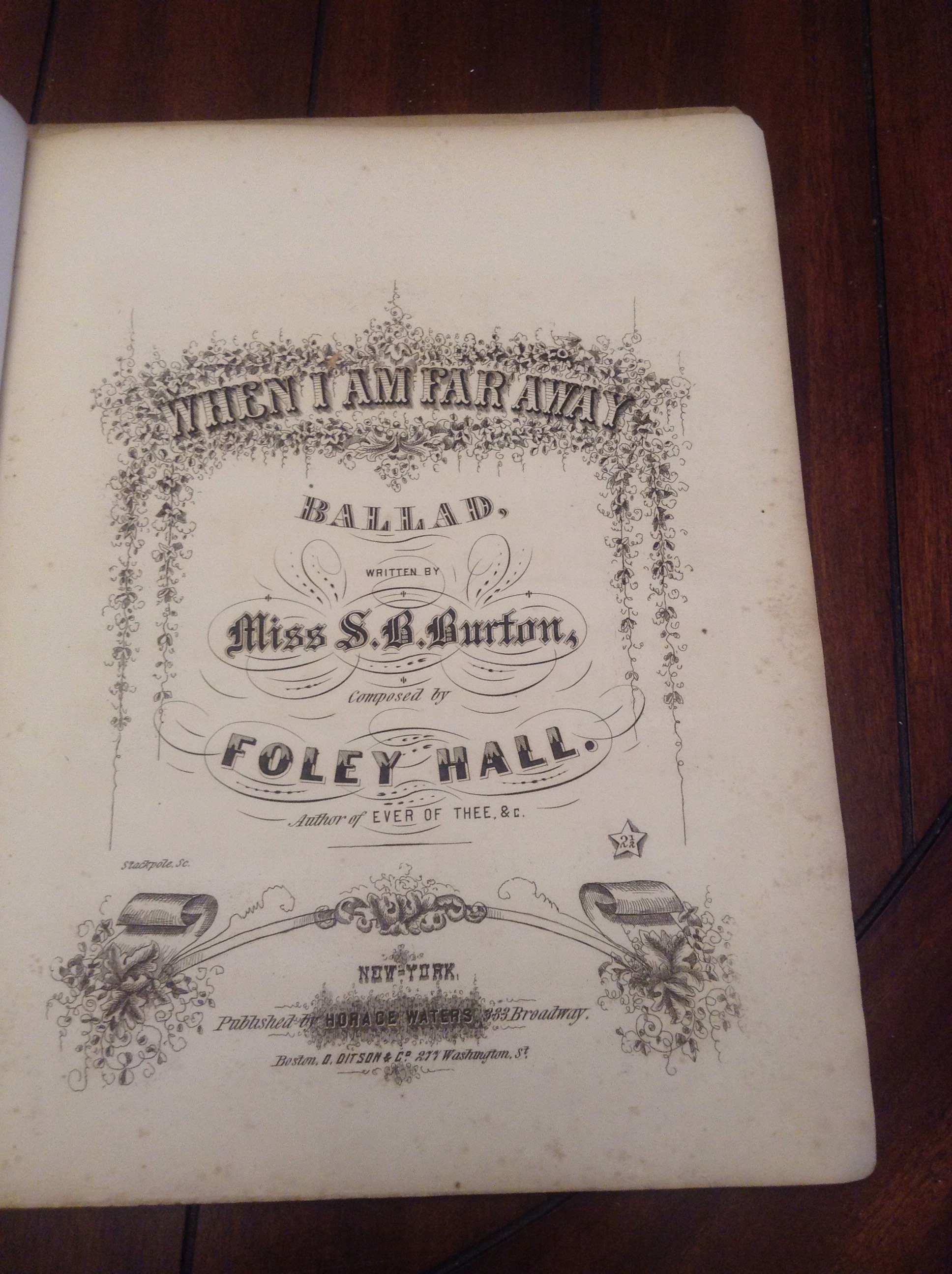 Operatic Sheet Music / Civil War Era Sheet Music / 1850s Sheet - Etsy.de