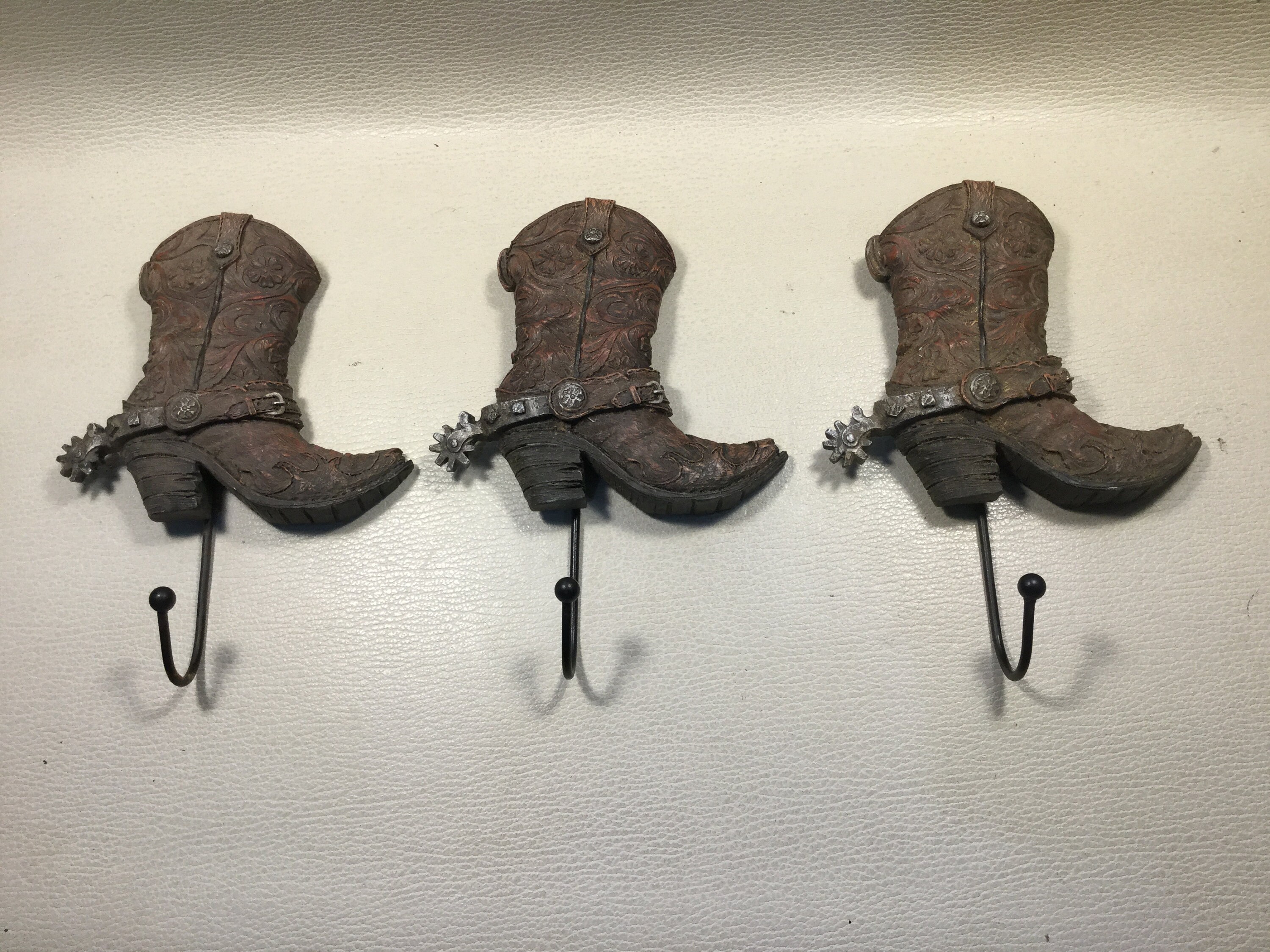 Cowboy Boot Hooks / Resin Cowboy Boot Hangers / Hangers / Resin Hangers ...