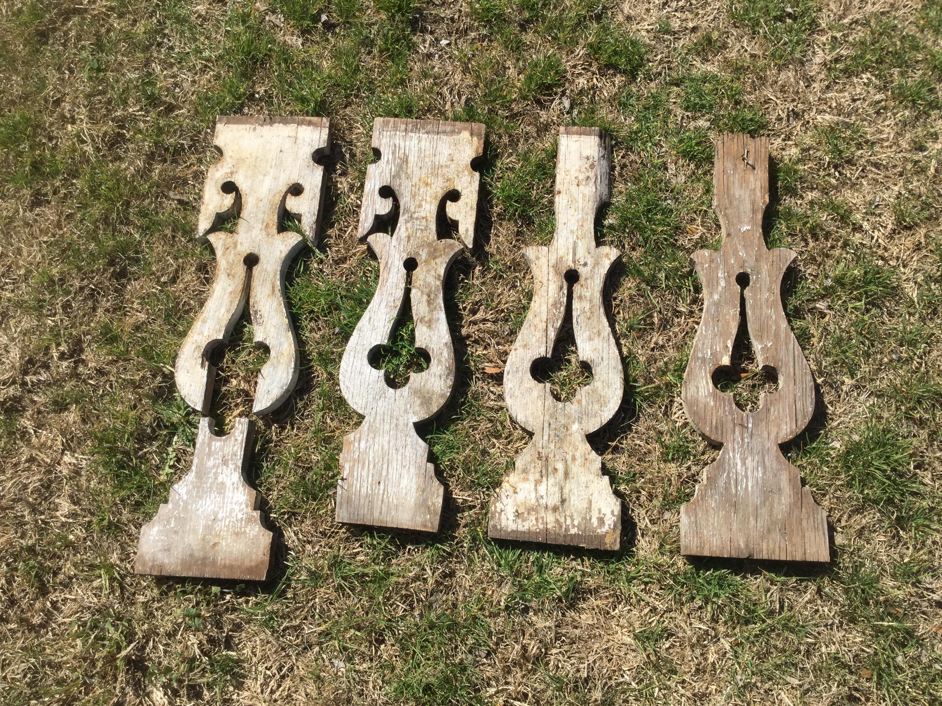 Wood Balusters / Architectural Balusters / Porch Railing / Salvaged ...