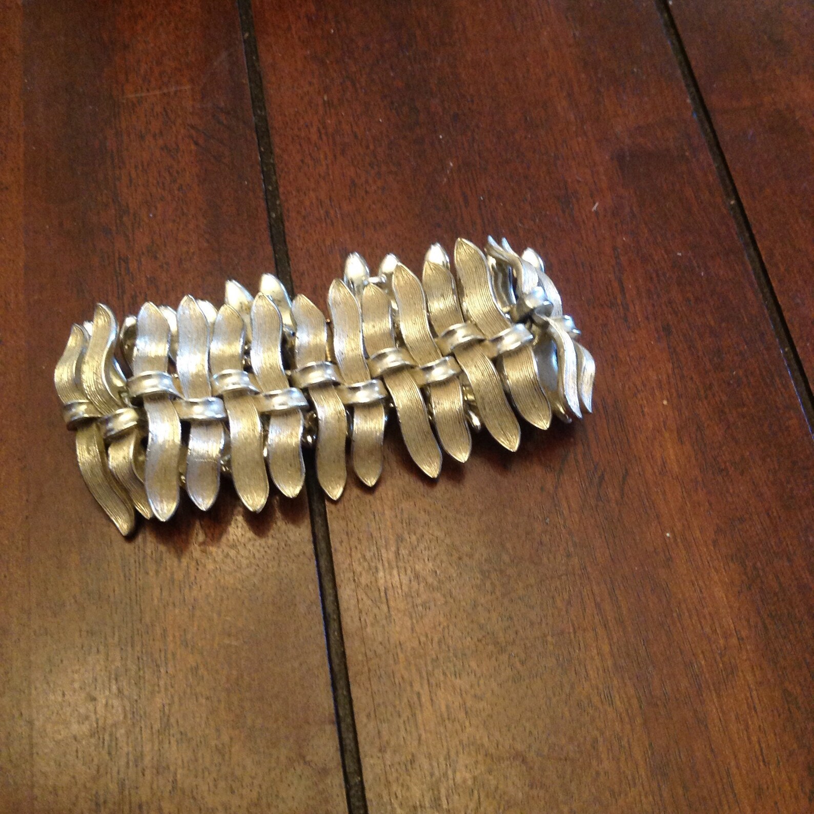 Vintage Lisner / Lisner Bracelet / Silver Tone Bracelet / - Etsy