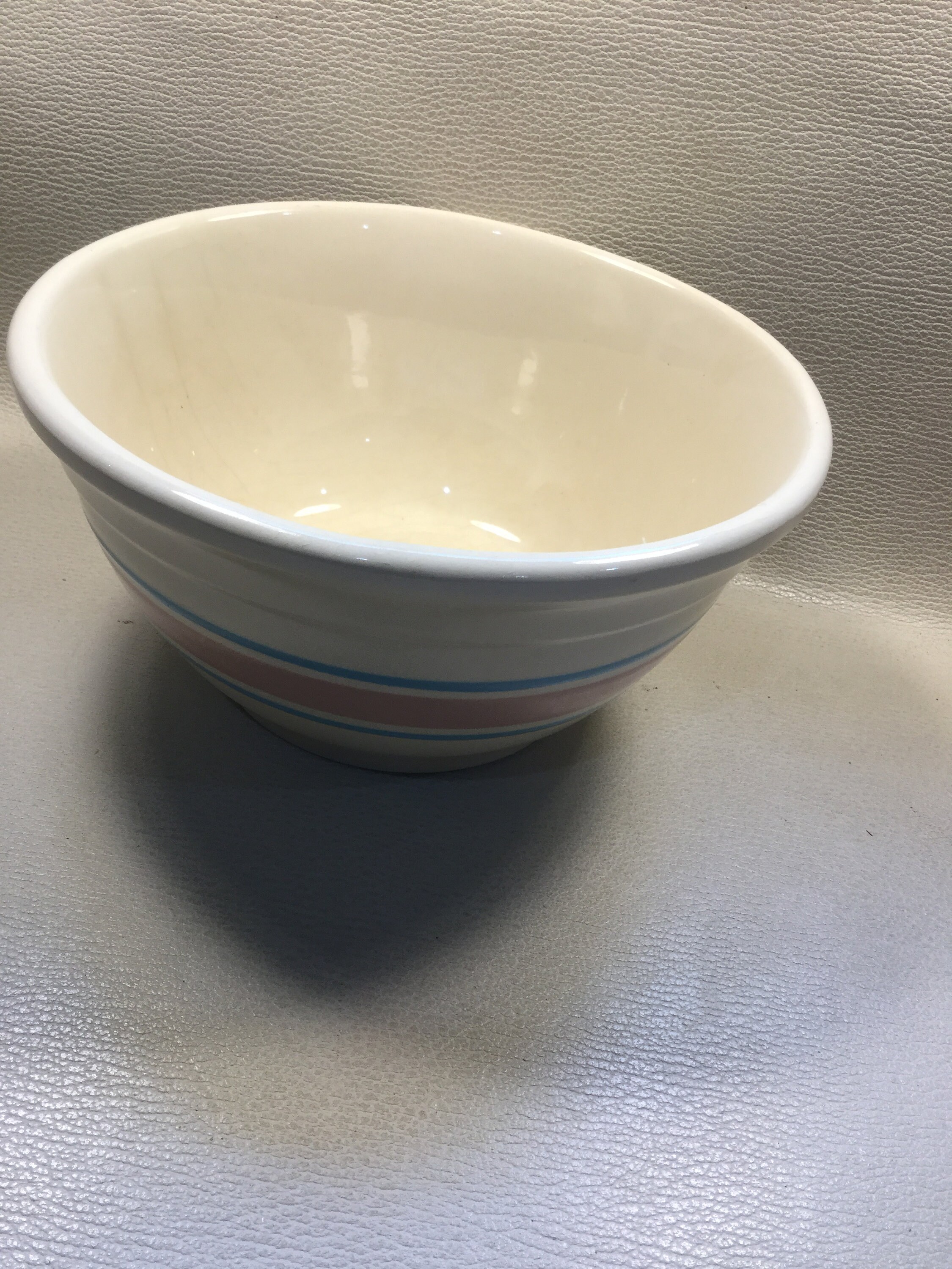 Mccoy Pottery 8 Inch Bowl / Mccoy Mixing Bowl / Mccoy Striped - Etsy