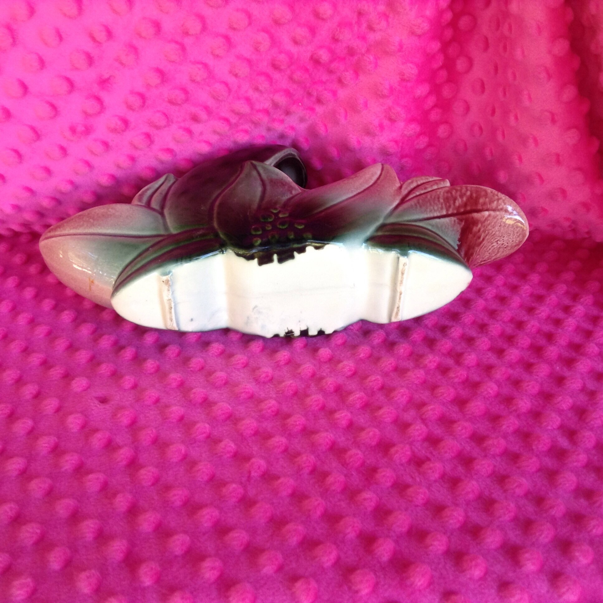 Vintage Hull Pottery / Hull Basket / Leaves and Berries Hull Basket ...