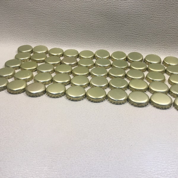 Gold Bottle Caps - Etsy
