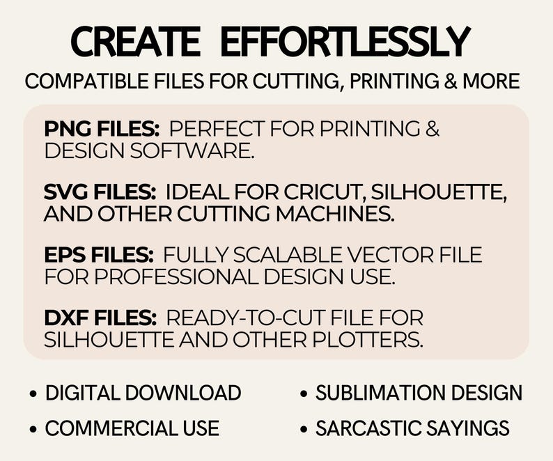 Sarcastic SVG Bundle ‑ 60+ Funny Quote Cut Files PNG EPS | Snarky ...