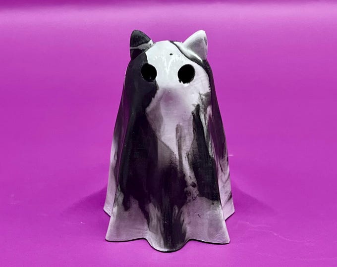 SPOOKY GHOST CAT! - Etsy