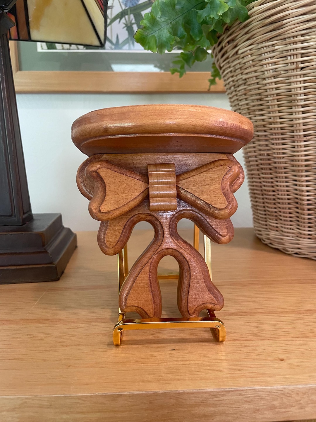 Small Wooden Bow Shelf, Kids Nursery Wall Hanging - Etsy