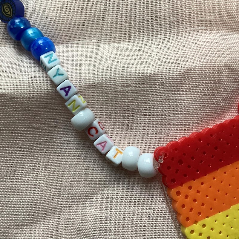 Perler Bead Necklace - Etsy