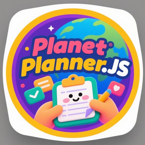 PlanetPlannerJS - Etsy