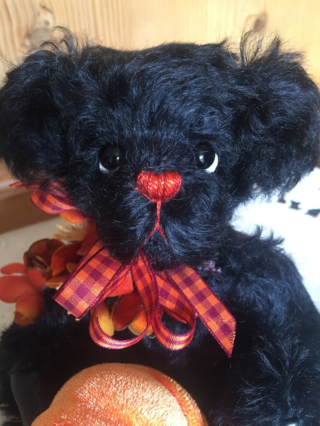 AUDREY AUTUMN: a Handmade Jointed Teddy Bear From Jazzbears - Etsy