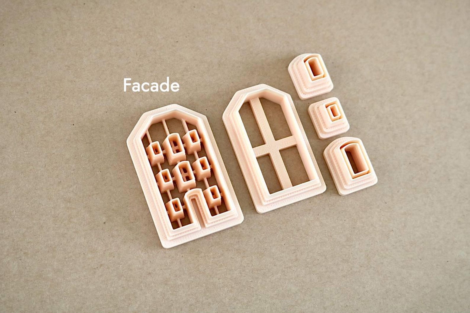 Portuguese House Cutter Set, Polymer Clay Cutters, Original Design - Etsy