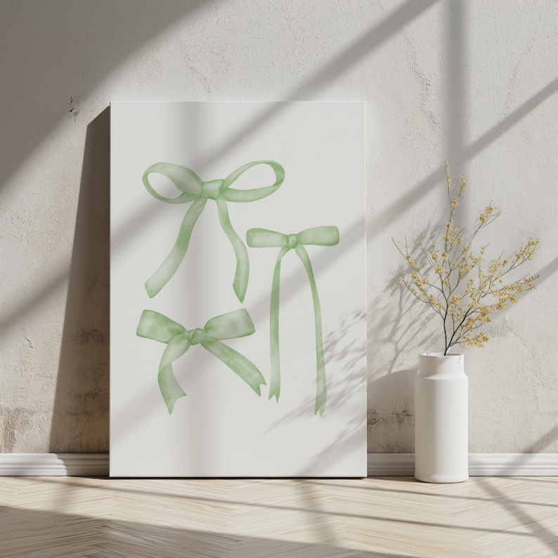 Sage Green Gallery Wall Art Prints: Trendy Dorm Decor (digital Download ...
