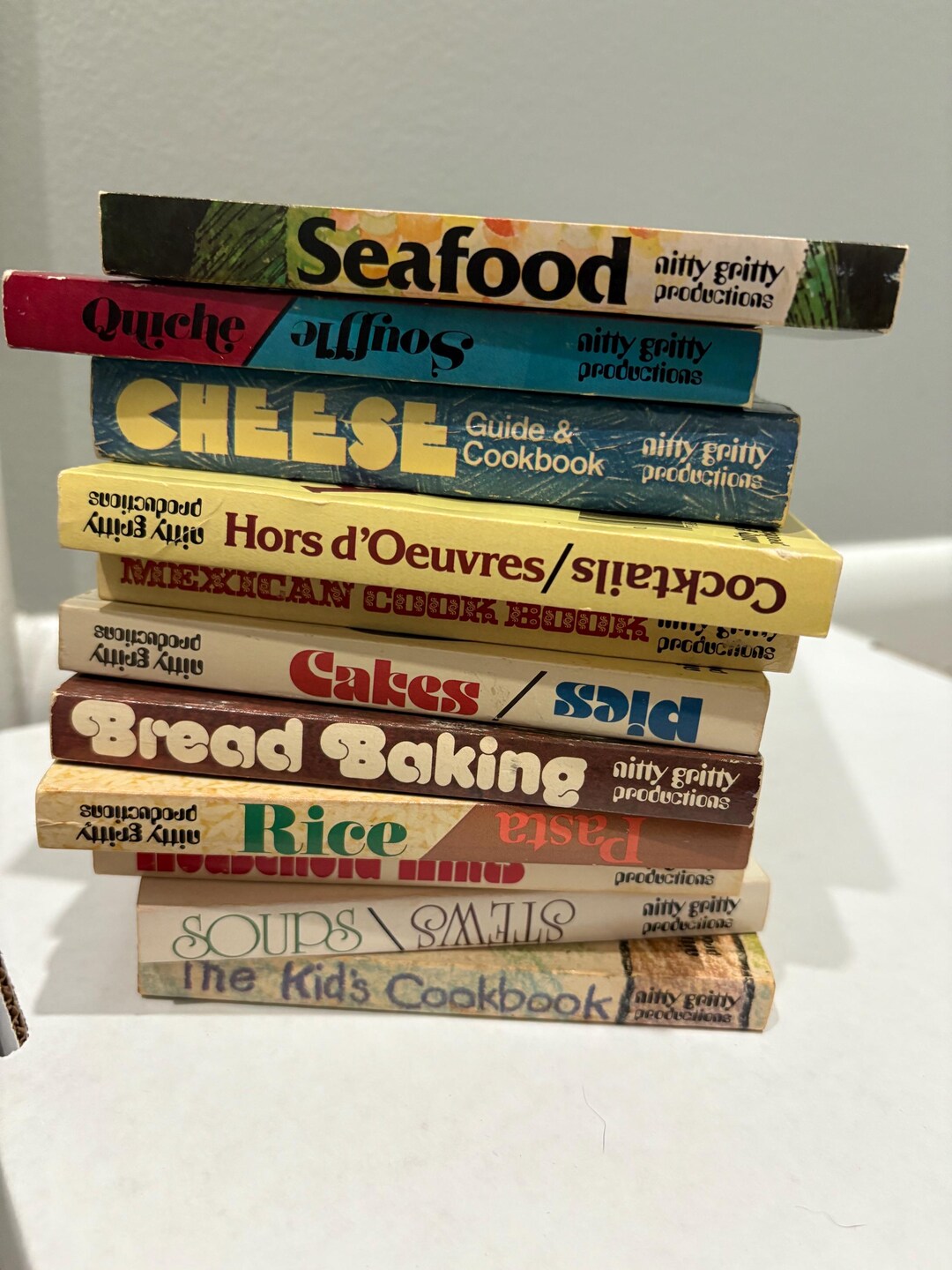 Eleven Small Cookbooks From Nitty Gritty Productions - Published 1979 ...