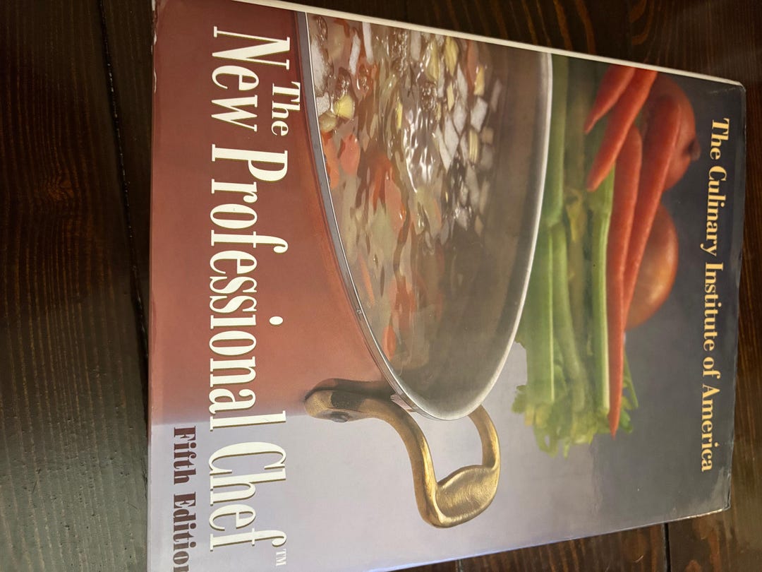 The New Professional Chef (fifth Edition) – the Culinary Institute of ...