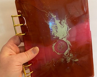 Handmade Junk Journal With Resin Cover - Etsy